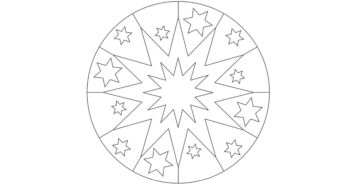 Mandala «Stern» - MiBon