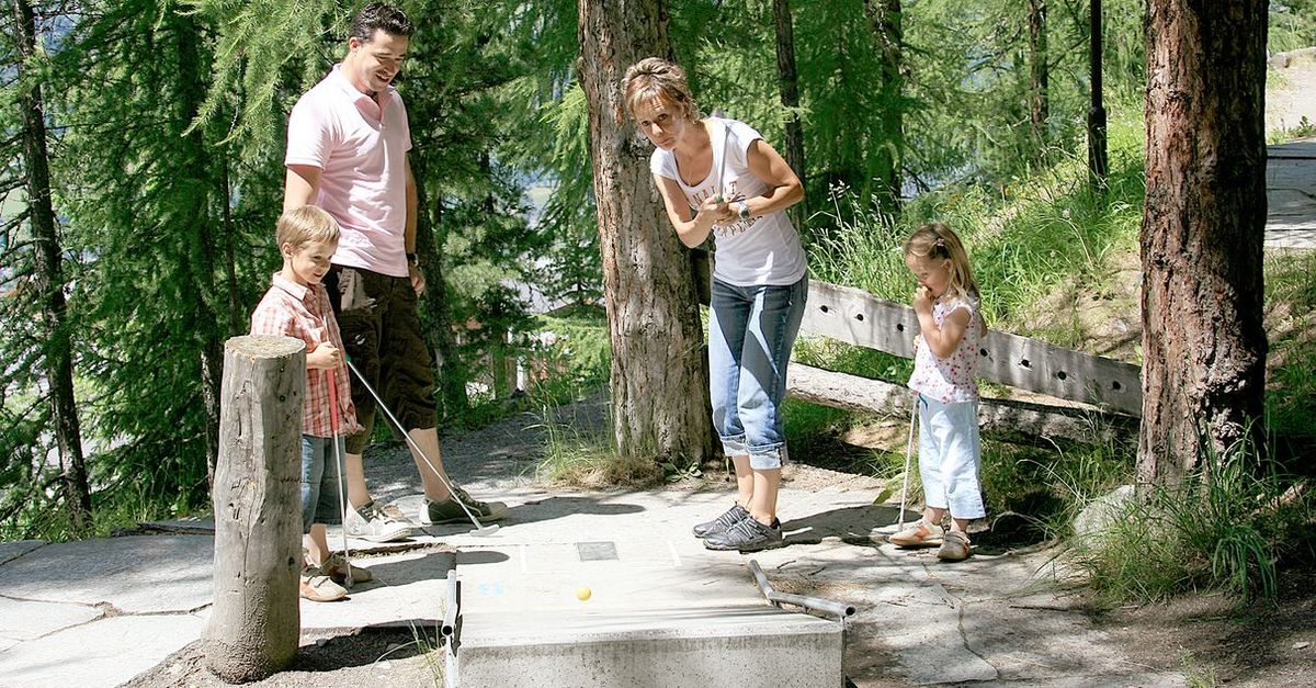 Parco giochi nella foresta di Robi a Grächen - MiBon