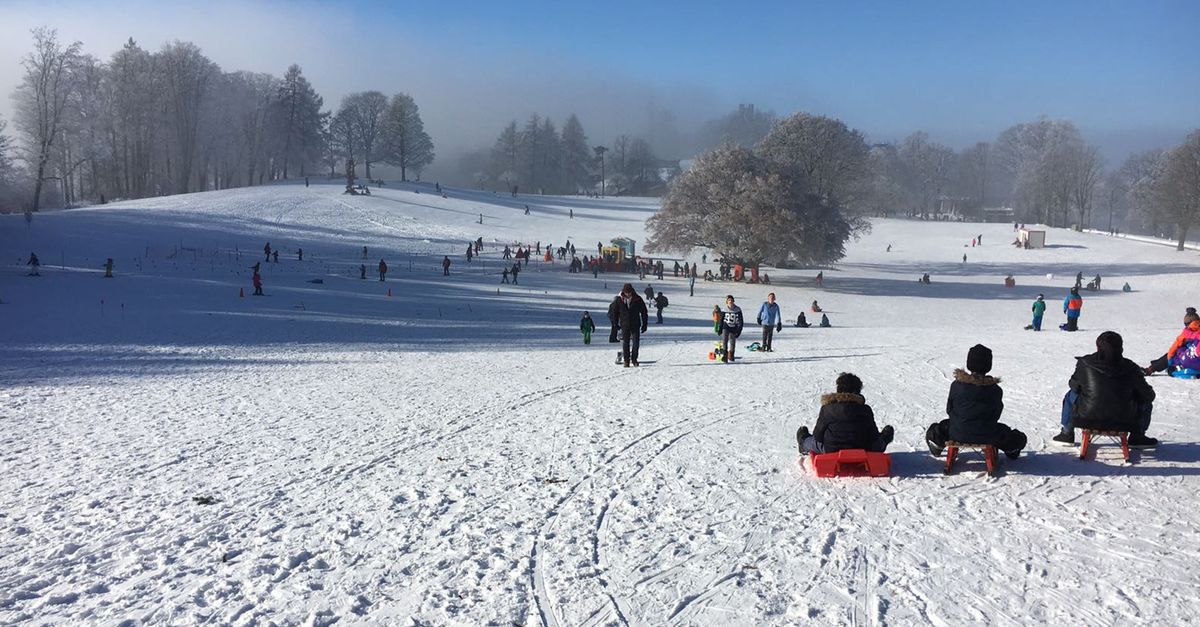 Faire de la luge sur le Gurten - MiBon
