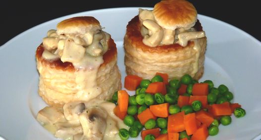 Pastetli mit Pouletfüllung - MiBon